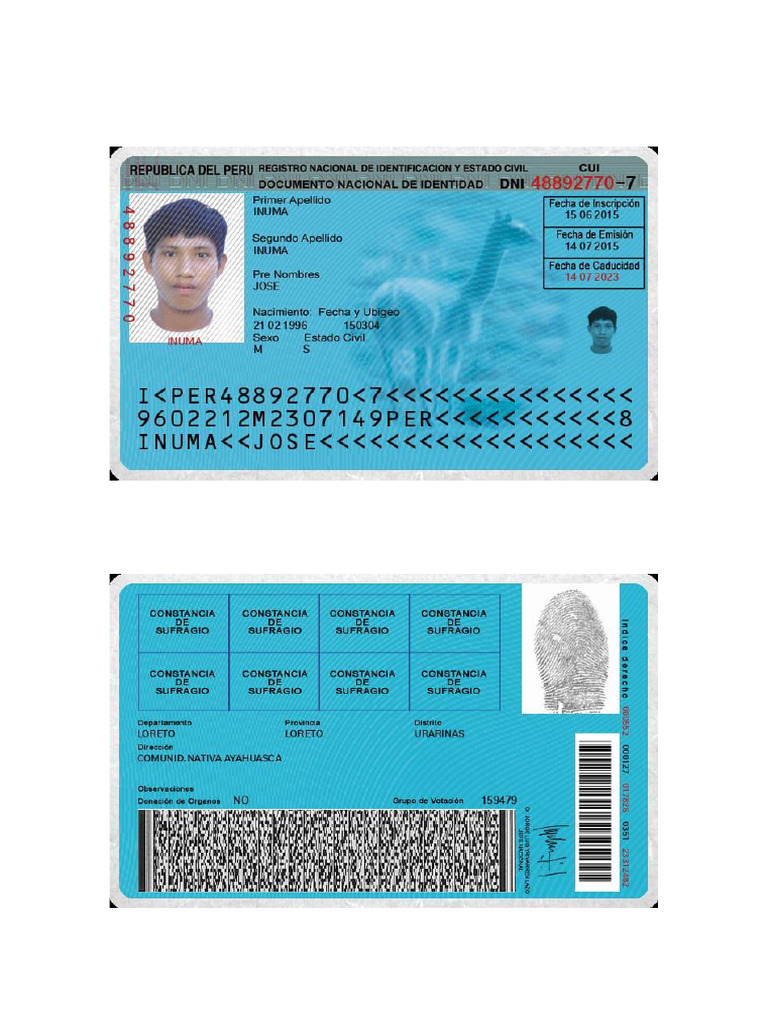 Jose Inuma Inuma | PDF