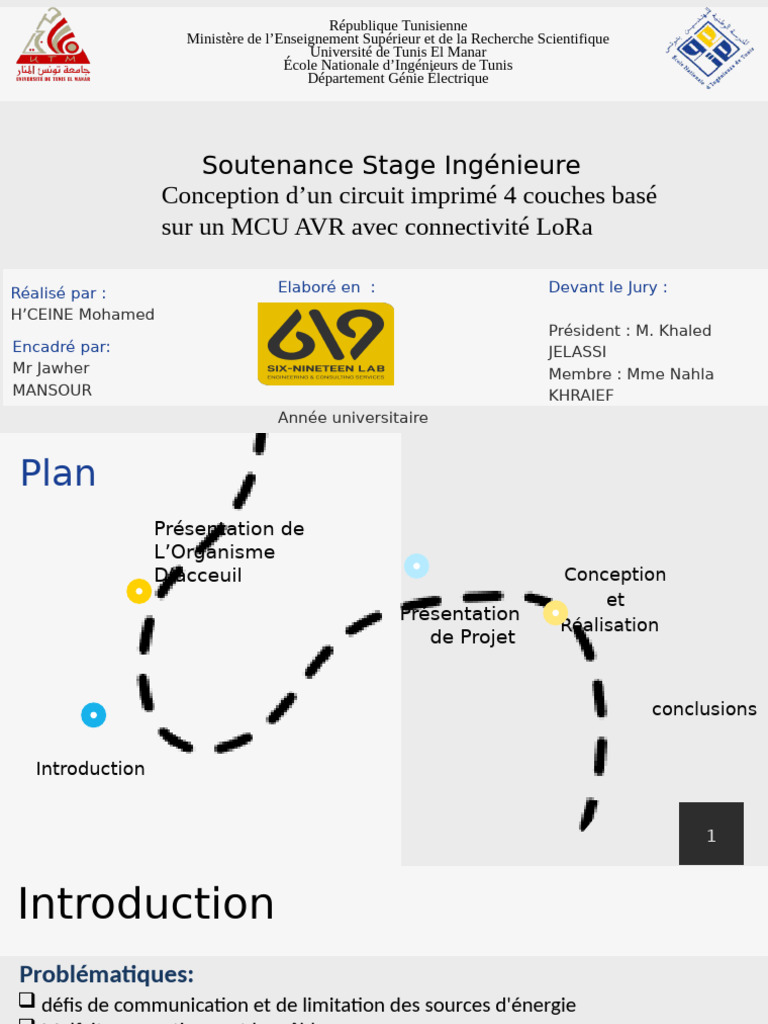Présentation Mi-Parcours - Pfa | PDF | Électronique | Électricité