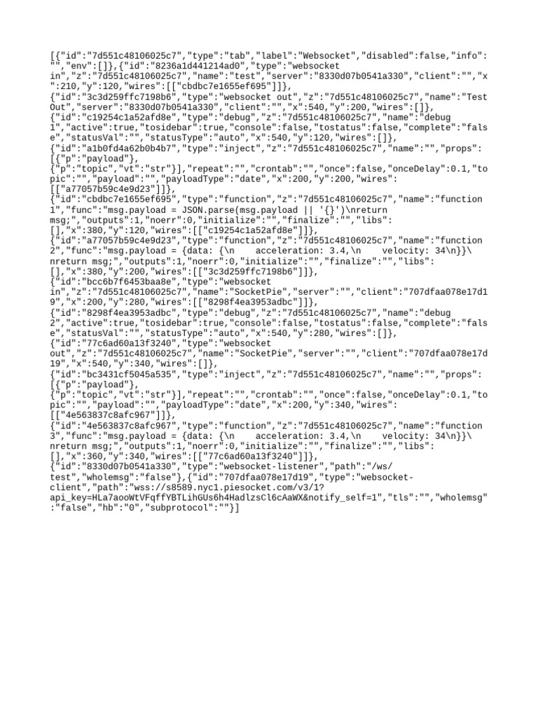 Node Red Plc Wago Pdf Network Service Internet Protocols