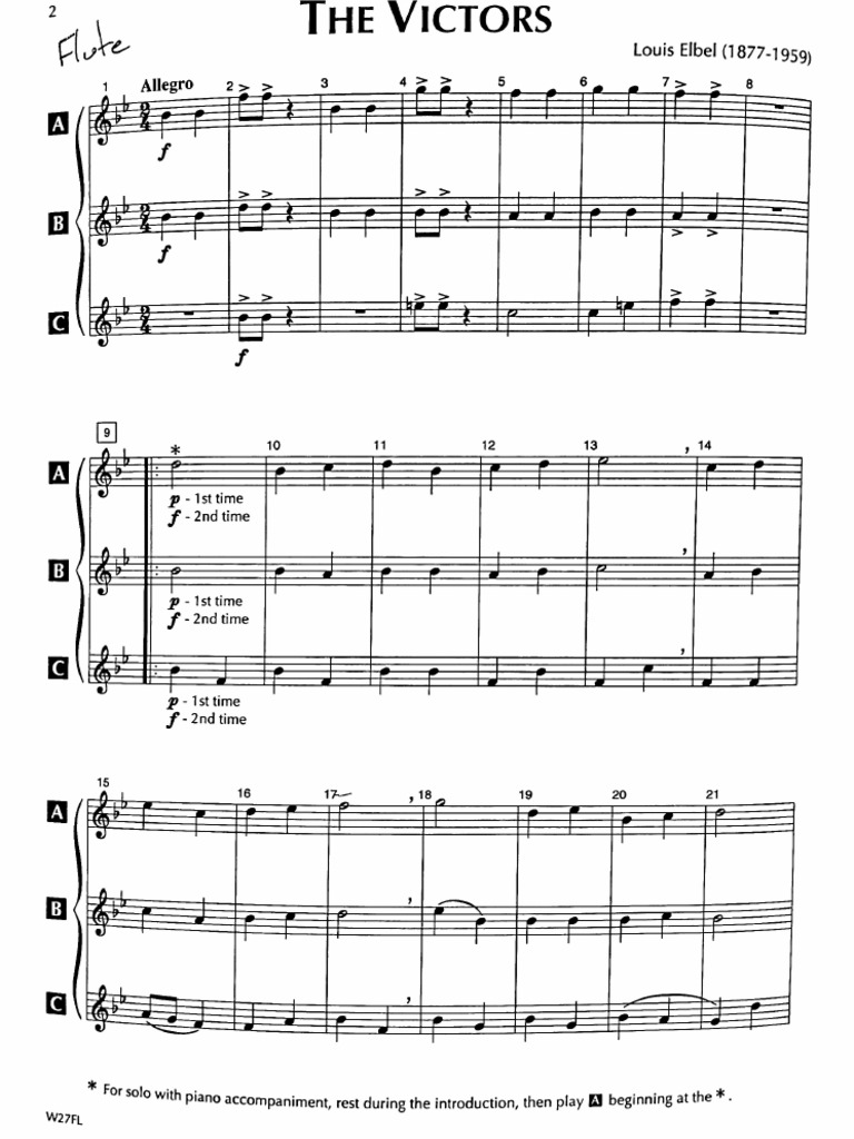 The Victors - Trio | PDF