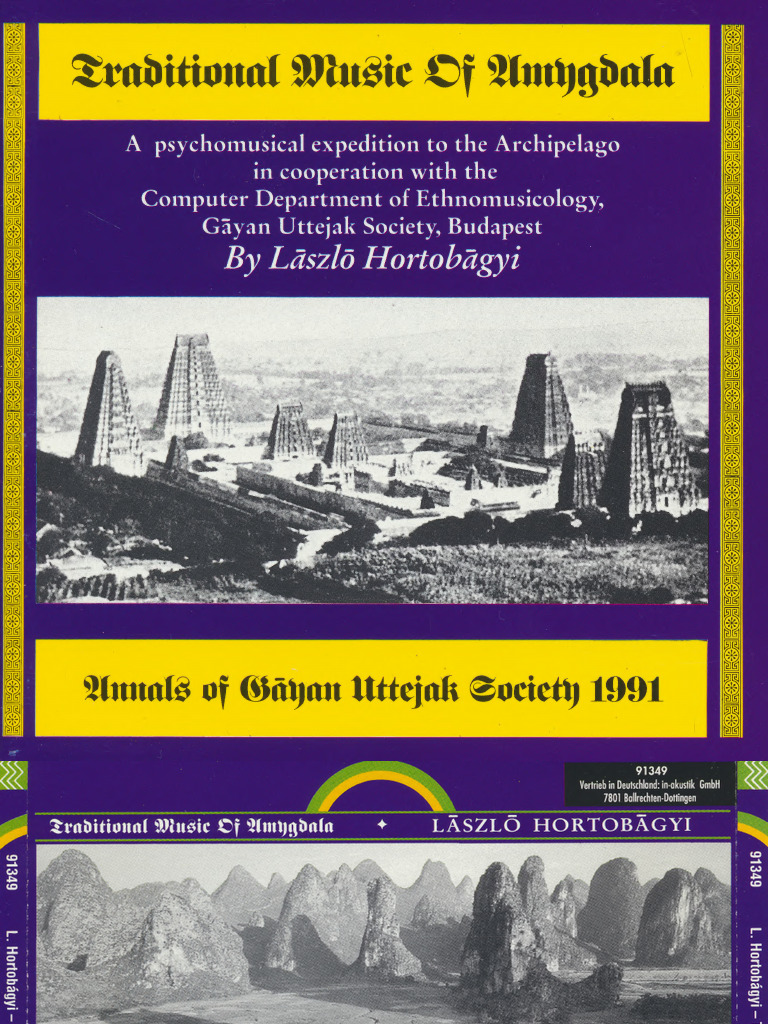 Traditional Music of Amygdala | PDF | Musicology
