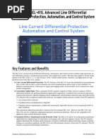 SEL-851 Feeder Protection Relay Manual | PDF | Relay | Optical Fiber