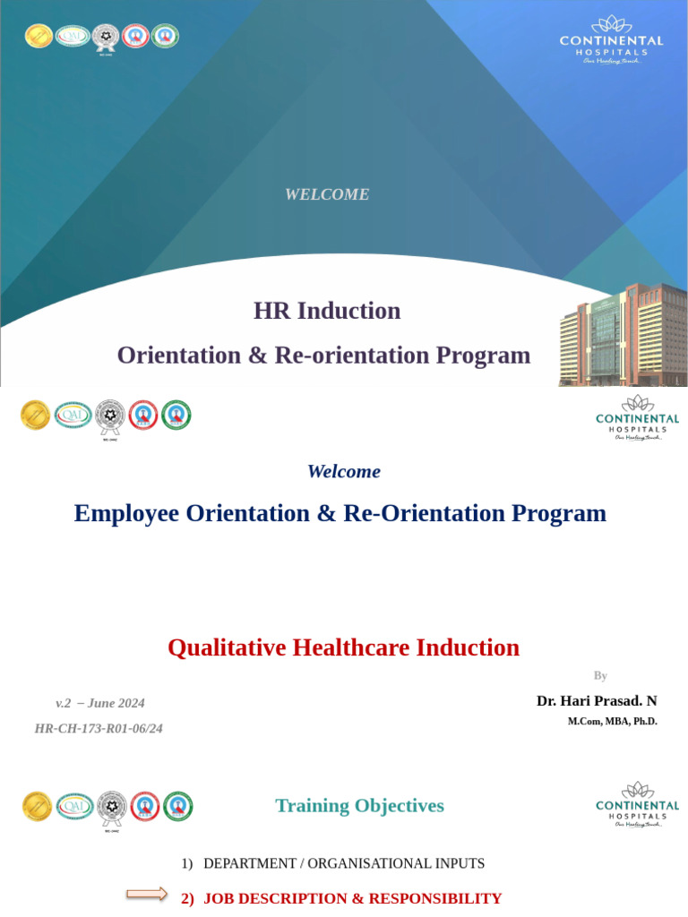 Re Orientation - HR Induction - Chapter 2 # 2025 | PDF | Sexual Harassment | Employment