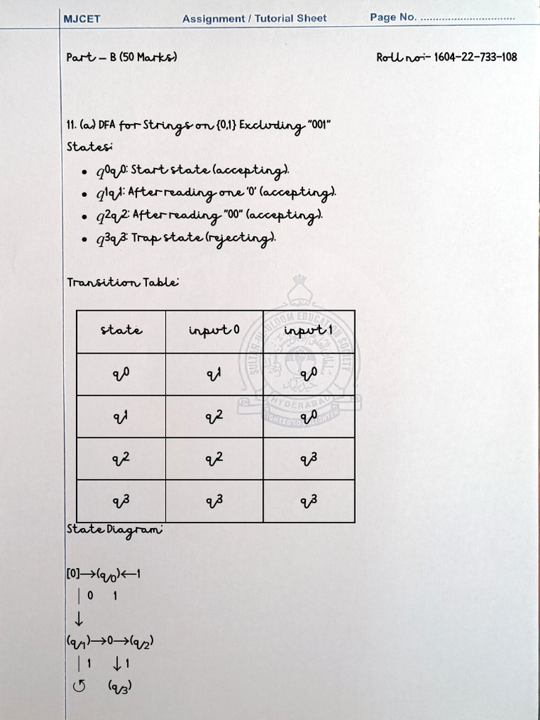Automata & Formal Language Guide | PDF | Formal Methods | Mathematics