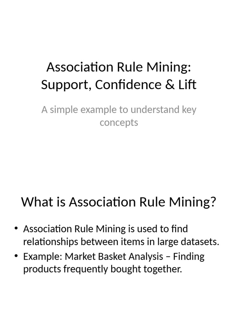 Association_Rule_Mining | PDF