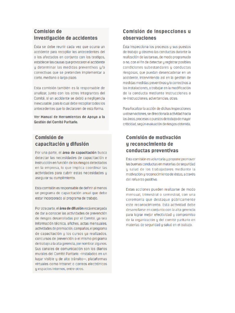 COMISIONES | PDF
