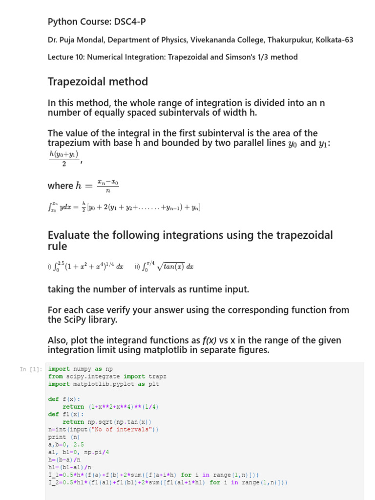 An Detailed Paper On Integration | PDF | Integral | Area