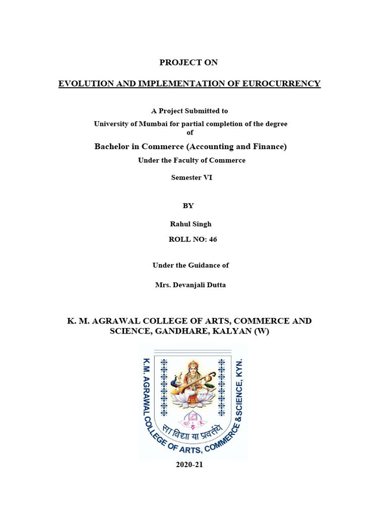 Rahul TYBAF Project | PDF | Bonds (Finance) | Survey Methodology