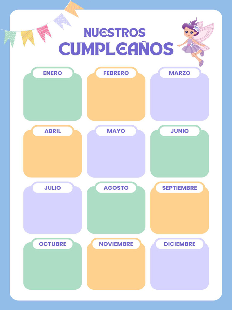 Panel Cumples Hadas | PDF