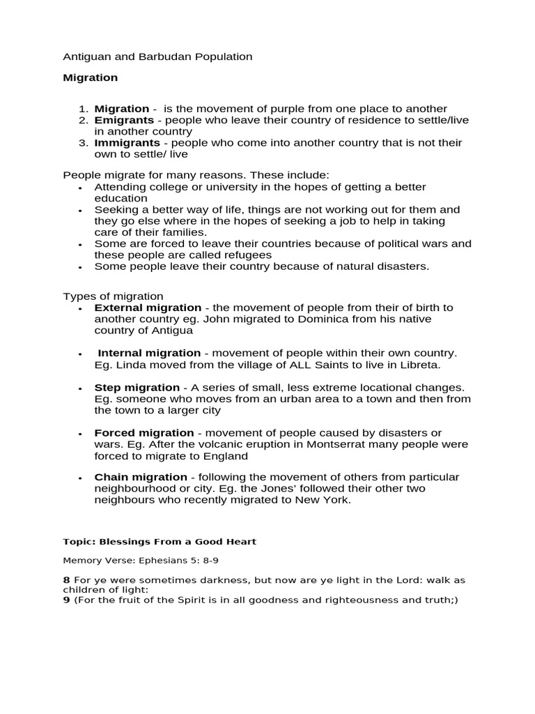 Grade 5 Notes Tuesday May 9 | PDF | Human Migration | Solomons