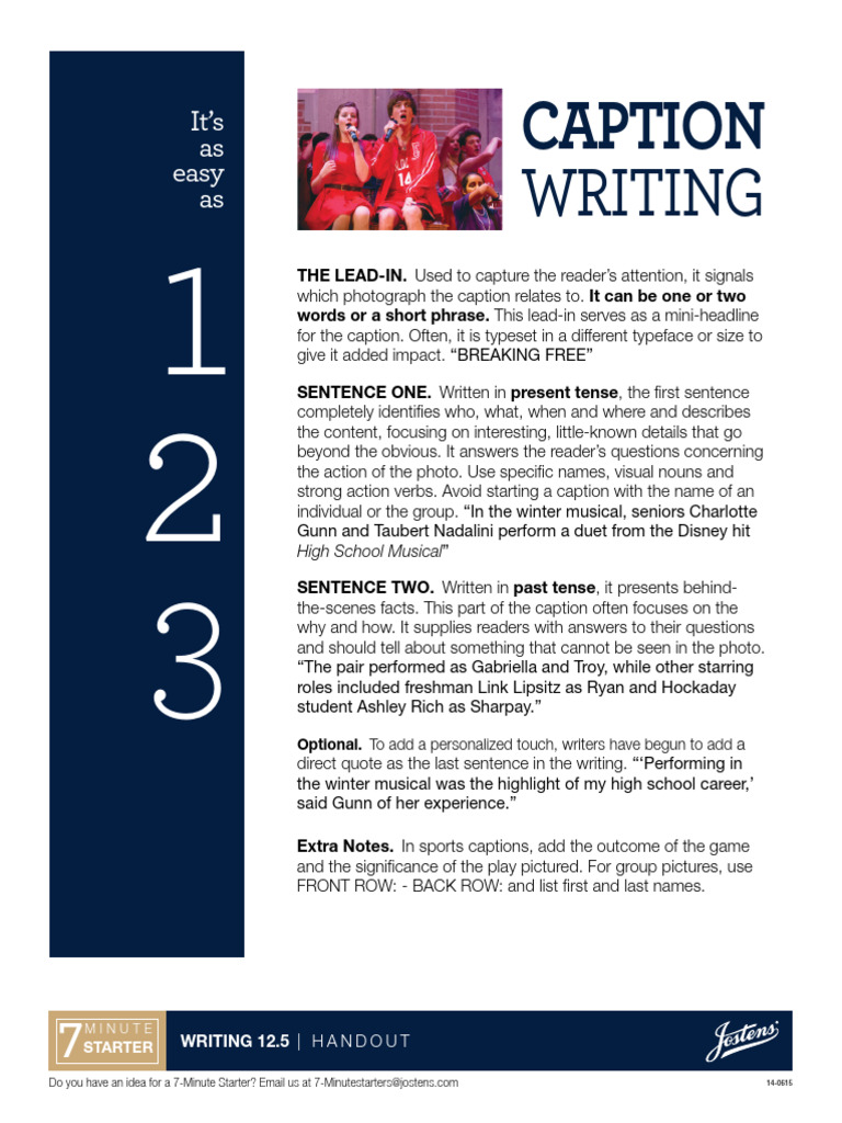 prnt14-0612-1-2-3-Expanded-Caption-Writing_lesson-activity-exit | PDF ...