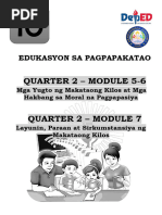 Q2 EsP 10 - Module 5 | PDF