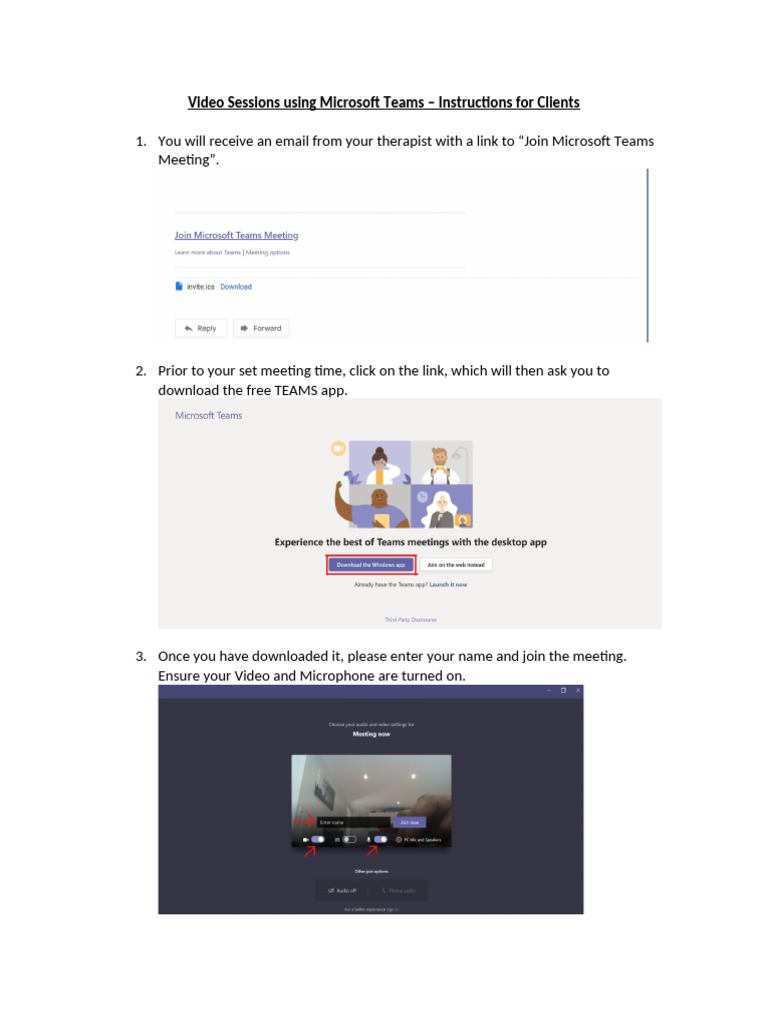 Microsoft Teams Video Guide | PDF