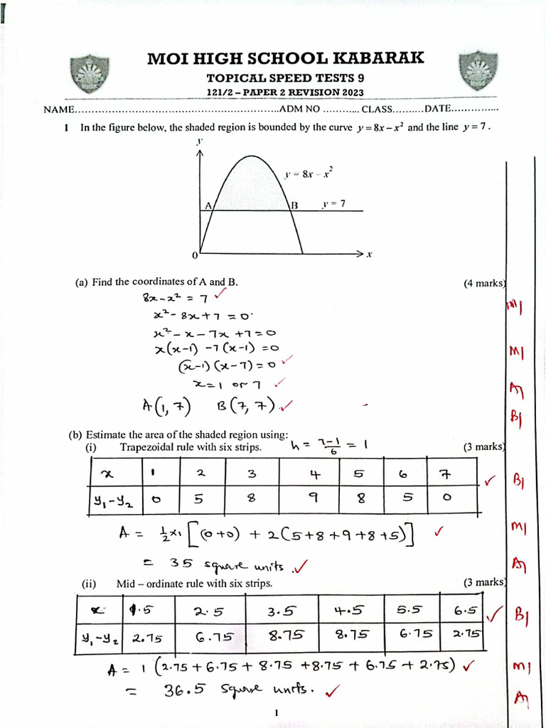 Area Approximation | PDF