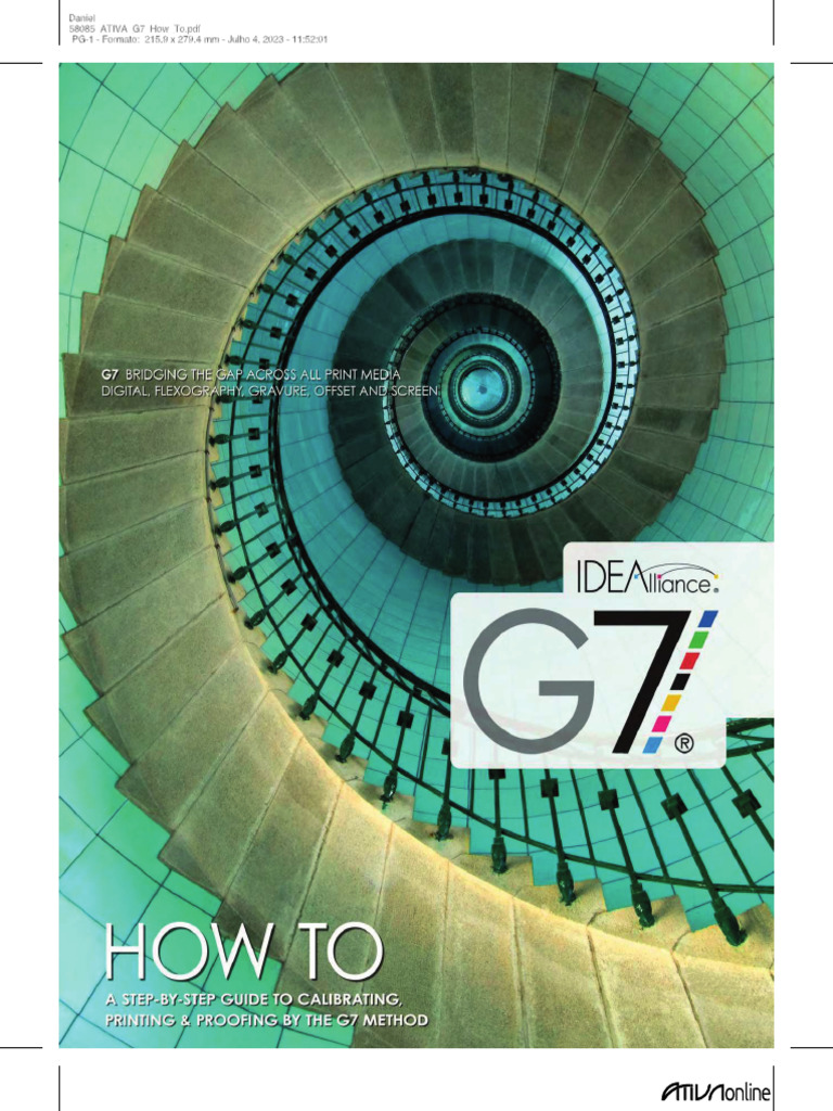 Ativa g7 How To | PDF | Calibration | Graphic Design