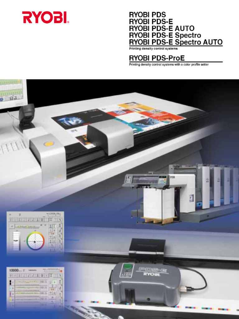 Brochura RYOBI PDS-E Spectro AUTO - Manualzz | PDF