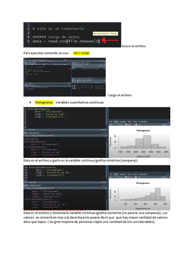 Estadistica Pc1 y Pc2 y Pc3 | PDF | Oblicuidad | Histograma