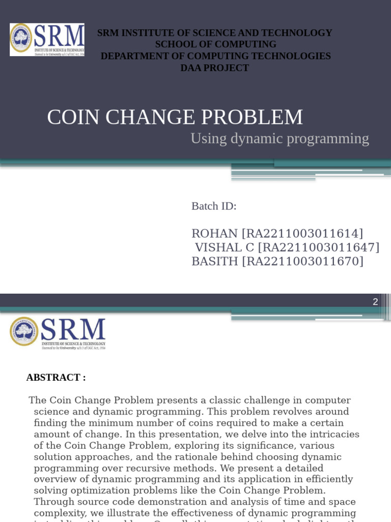 DAA PPTTT | PDF | Dynamic Programming | Time Complexity DAA PPTTT | PDF | Dynamic Programming | Time Complexity