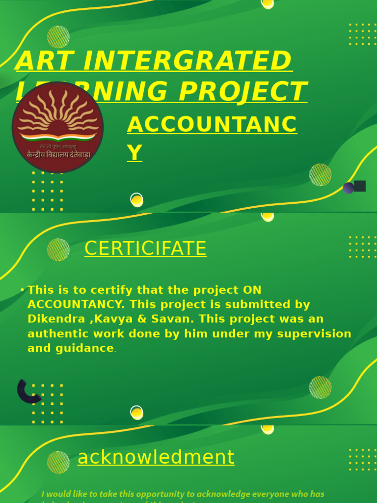 Acc PPT Project by Kavya Group | PDF