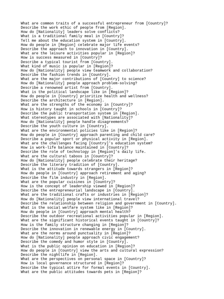 Nationality Geographic Bias | PDF | Social Psychology | Liberal Arts ...