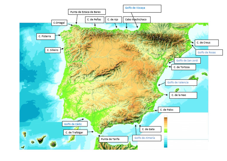 Mapa Cabos Golfos | PDF