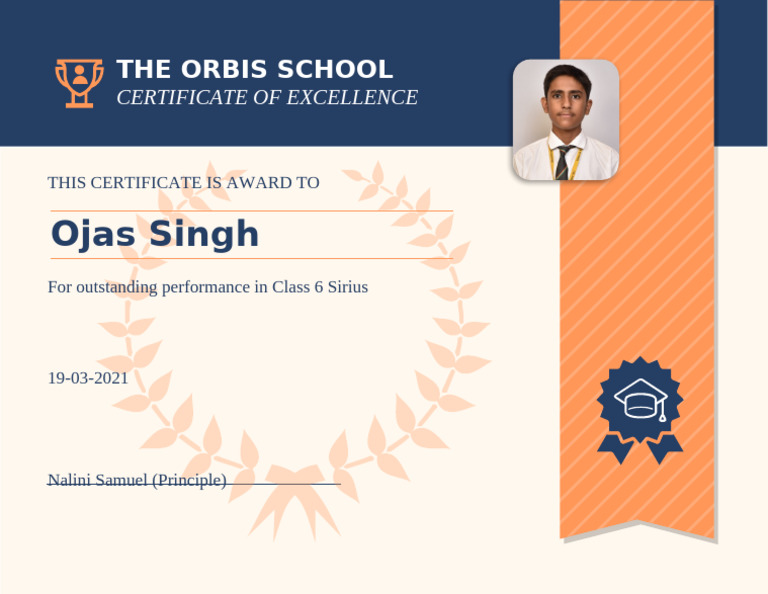 My Excellence Certificate | PDF