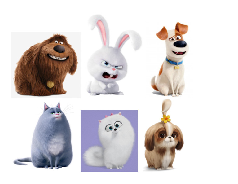 The Secret Life of Pets - Characters | PDF