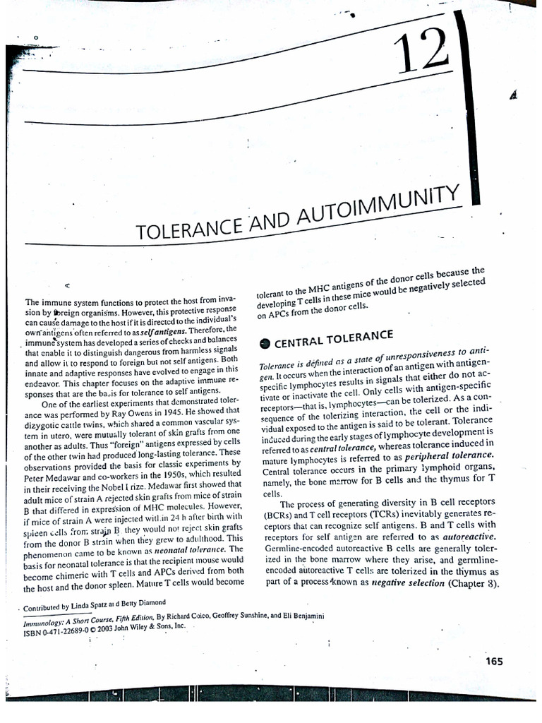 Tolerance | PDF