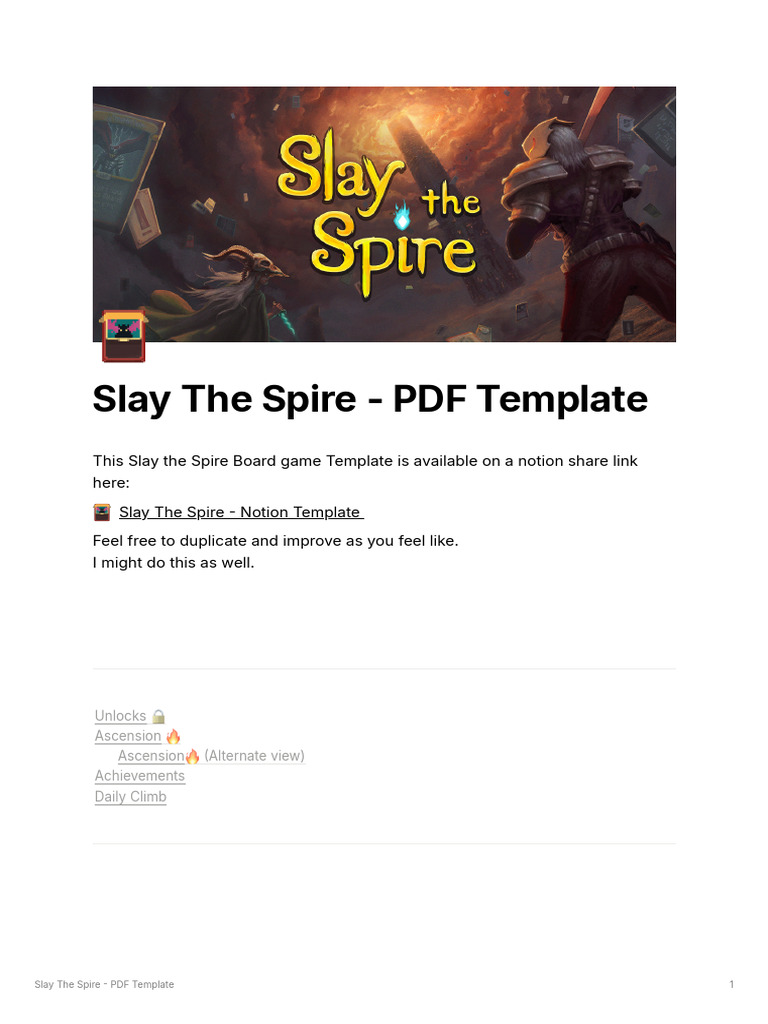 Slay the Spire Board Game Guide | PDF | Card Games | Gaming