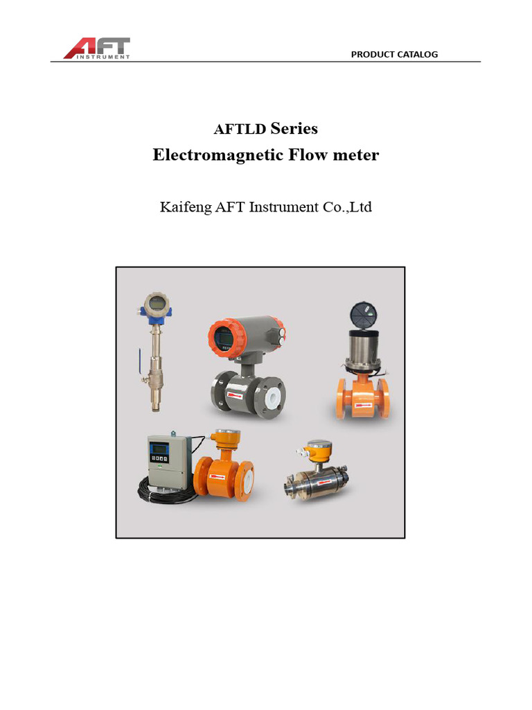 Electromagnetic Flow Meter Overview | PDF | Flow Measurement | Vacuum Tube