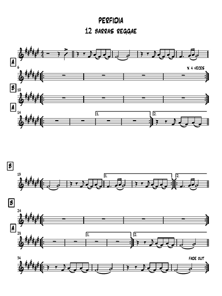 Perfidia - Tenor Sax | PDF