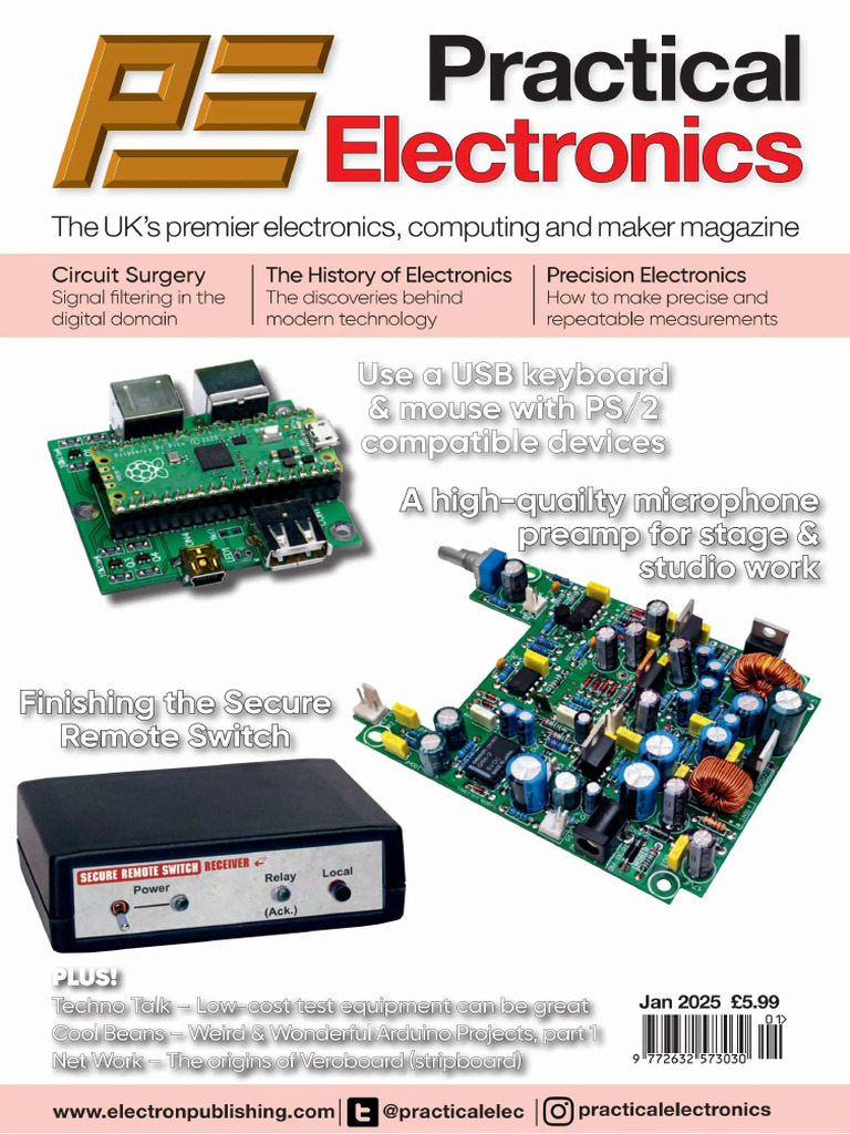 Practical Electronics 2025-01 | PDF