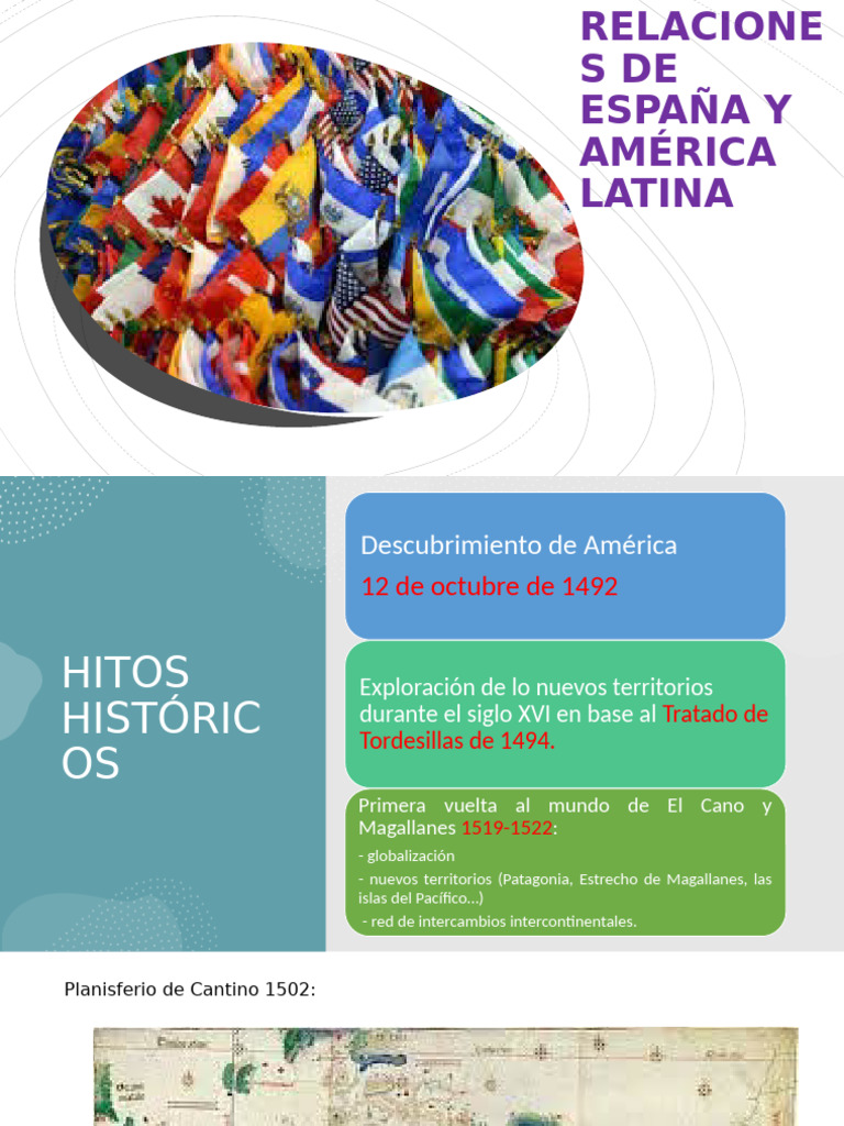 Relaciones Históricas España-América Latina | PDF | Imperio español ...