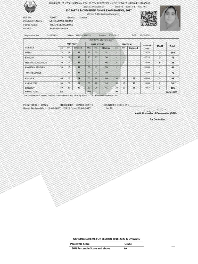New Matric PDF | PDF
