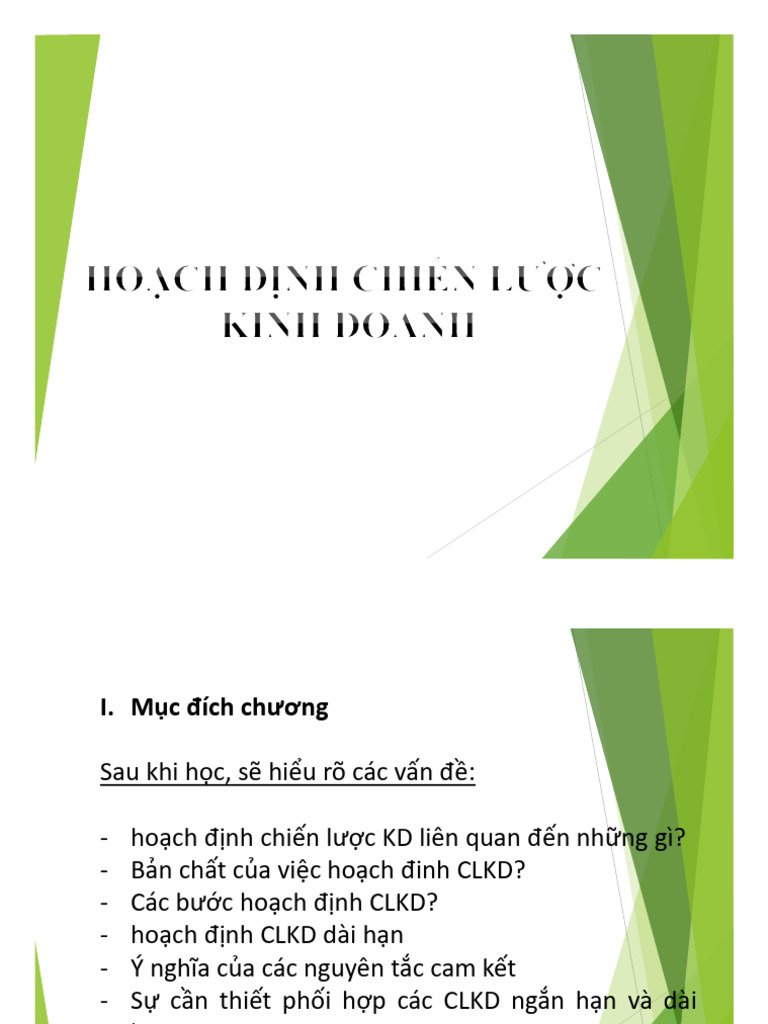Hoach Dinh Chien Luoc Ver 2022 | PDF