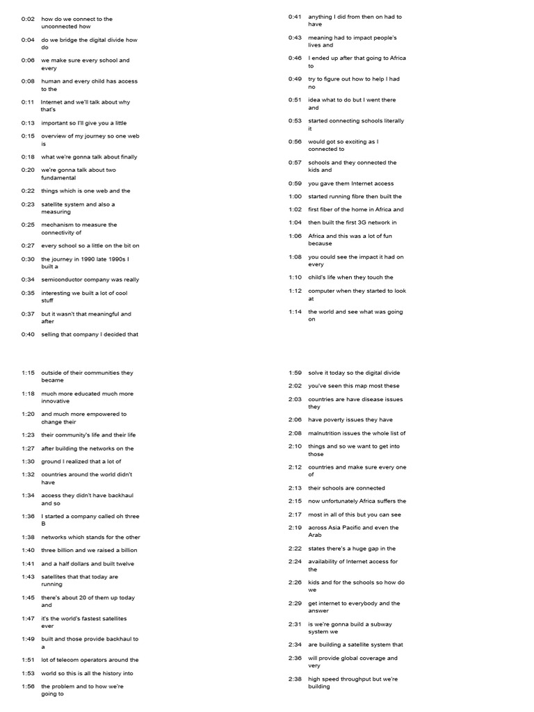 Bridging The Digital Divide - Access For All - Full Session - WGS 2019 ...