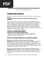 The-Ten-Commandments-of-Computer Ethics | PDF | Copyright | Software