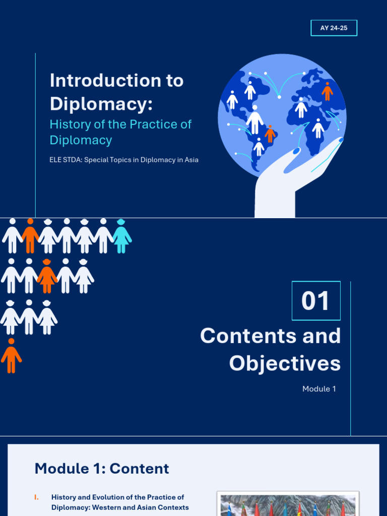 01 Introduction to Diplomacy | PDF | Diplomacy | Foreign Policy