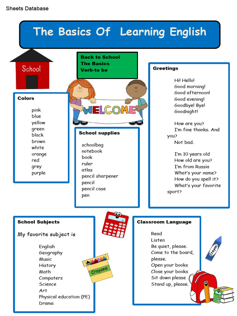 Basics of Learning English for Beginners | PDF | Linguistics