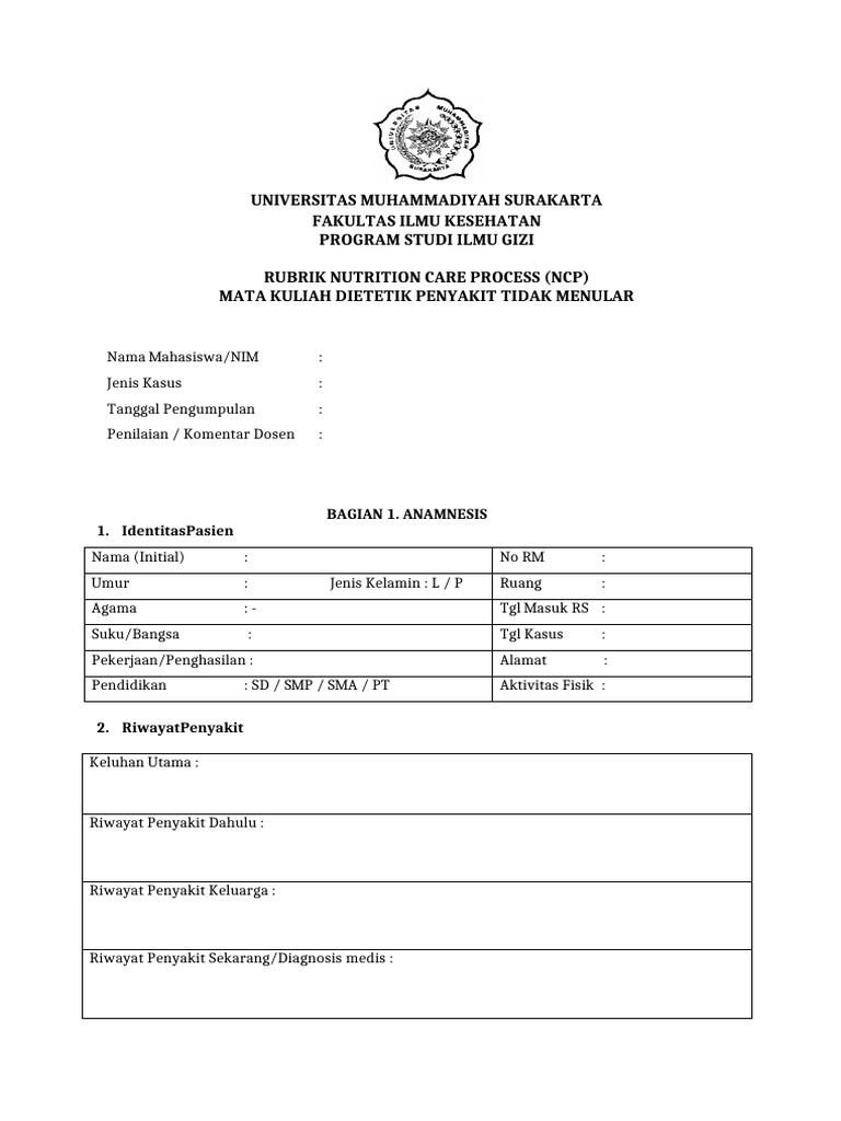 Tabel NCP Baru | PDF
