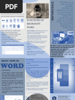 Introduction To MS Word | PDF | Microsoft Word | Application Software