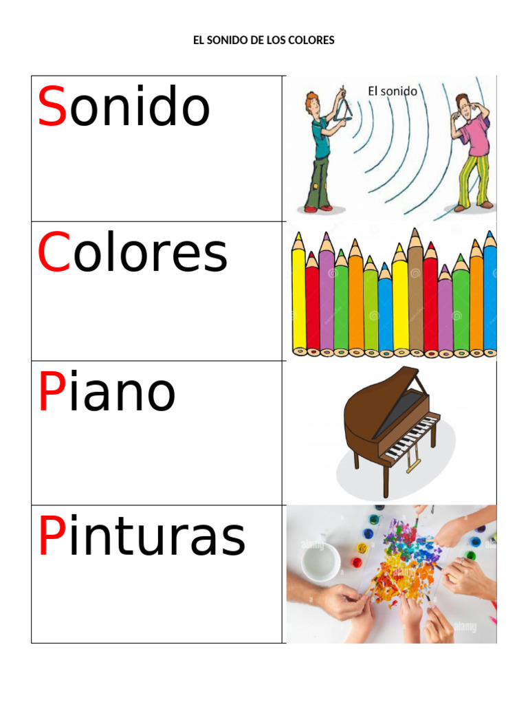Actividades Creativas con Colores | PDF