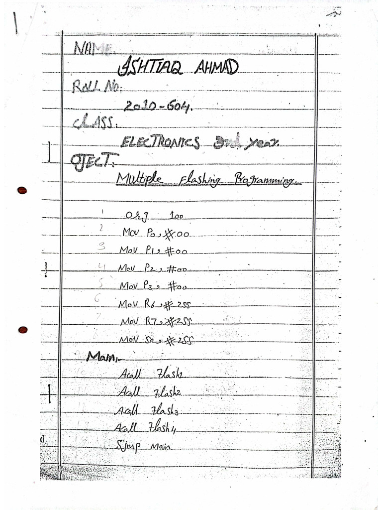ELTR-363 Assembly Language Program | PDF