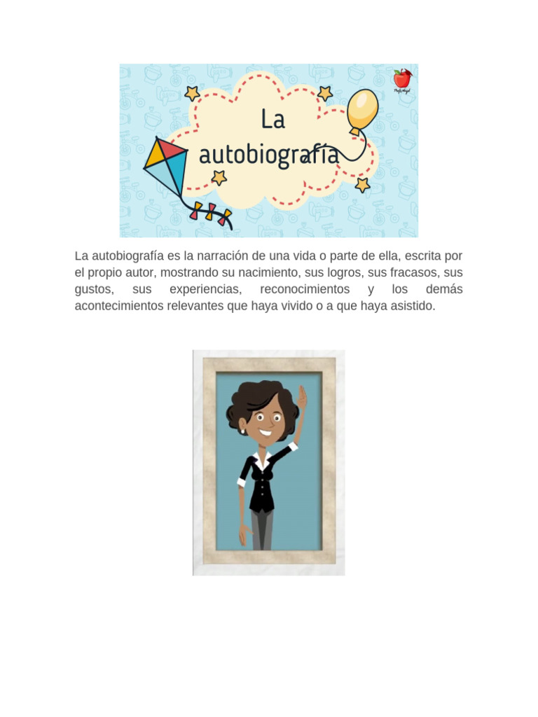 Autobiografía: Narración Personal | PDF