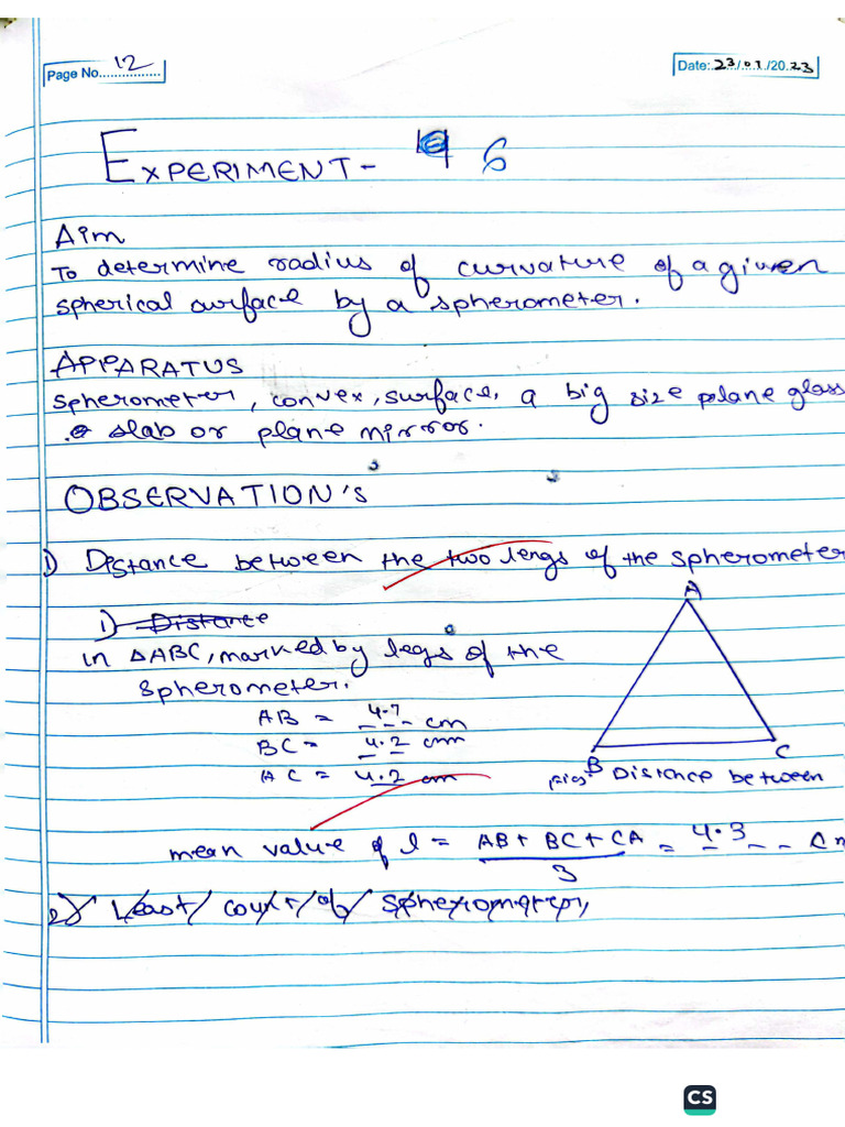 Physics lab manual | PDF