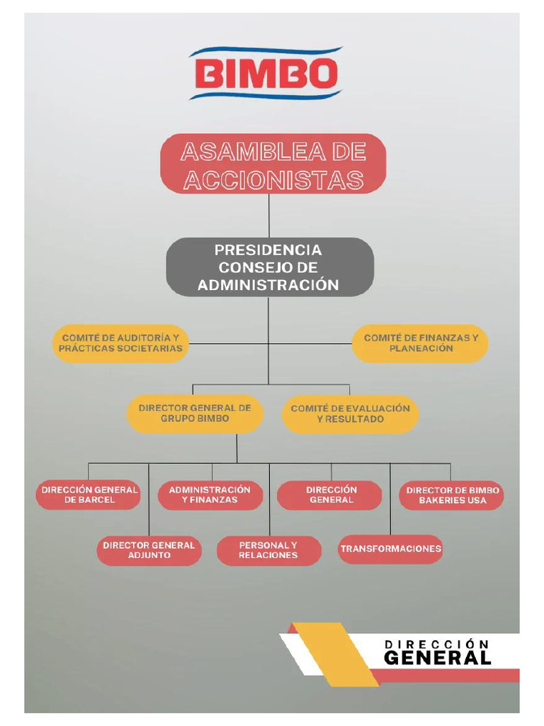 Organigrama Empresa BMO | PDF