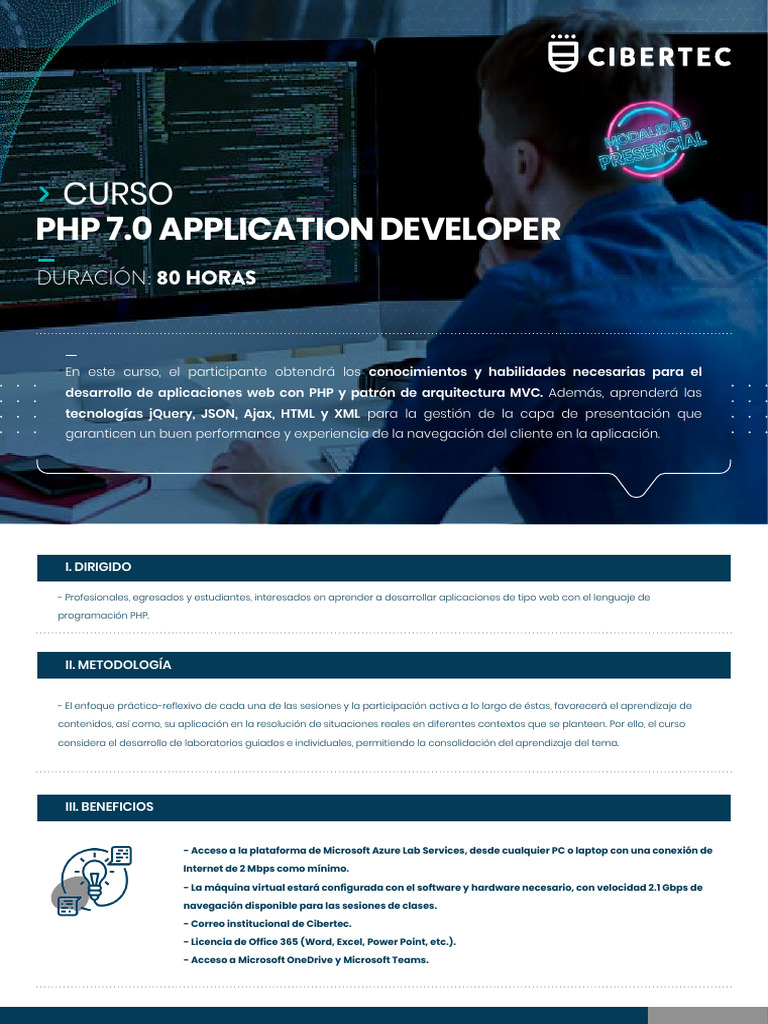 Presencial PHP7.0 | PDF | Php | Modelo – Vista – Controlador
