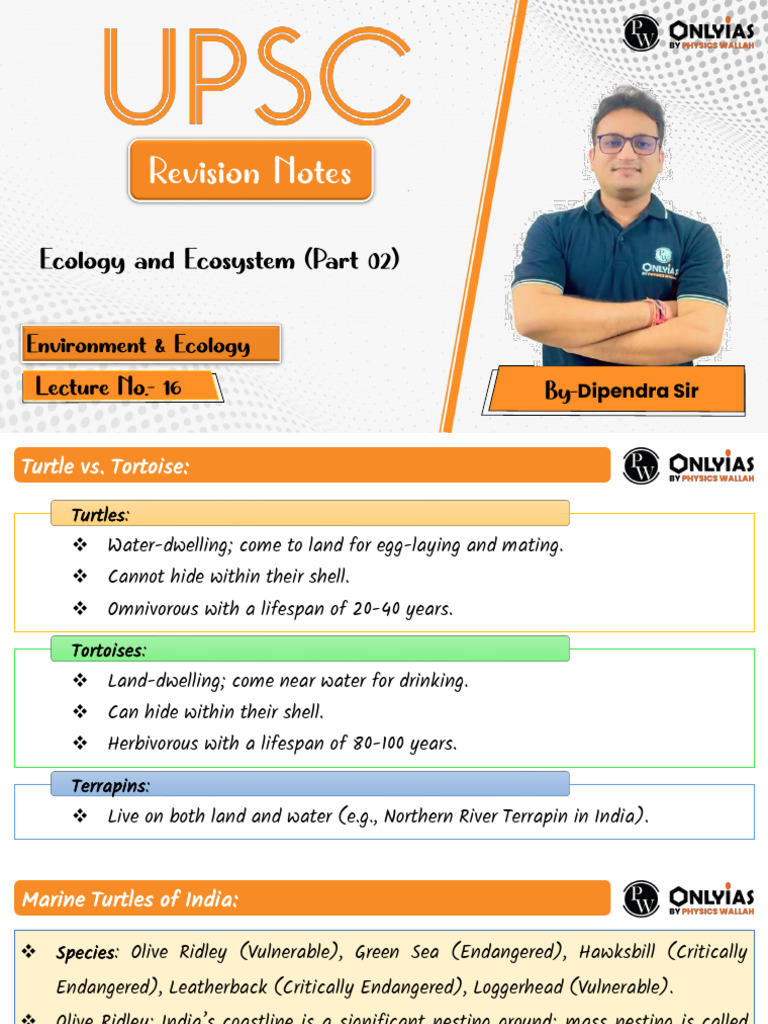 Ecology & Ecosystem Part 02 16 - Revision Notes | PDF | Wetland | Air ...