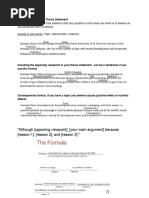 Public Forum Debate Case Guide | PDF | Evidence | Argument