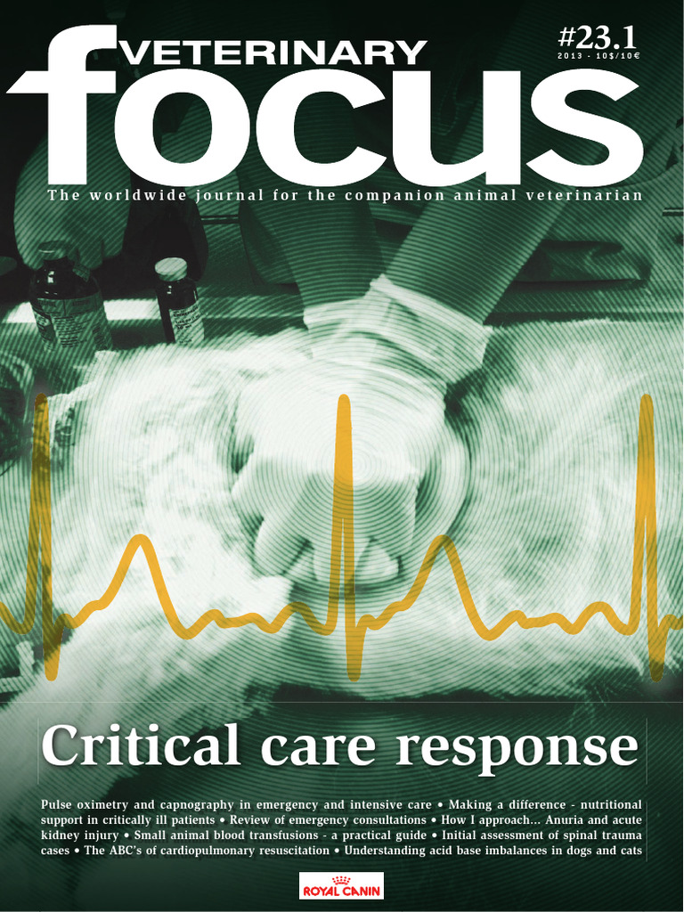 Veterinary Focus - 2013 - Critical Care | PDF | Hemoglobin | Monitoring (Medicine)